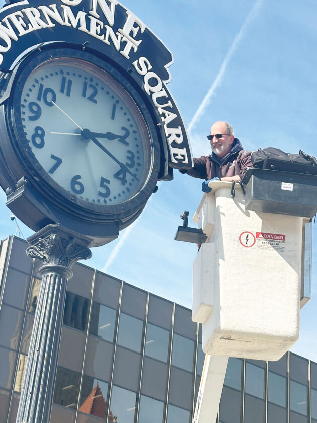 Time Has Come: Historic clock owned by City of Parkersburg being ...